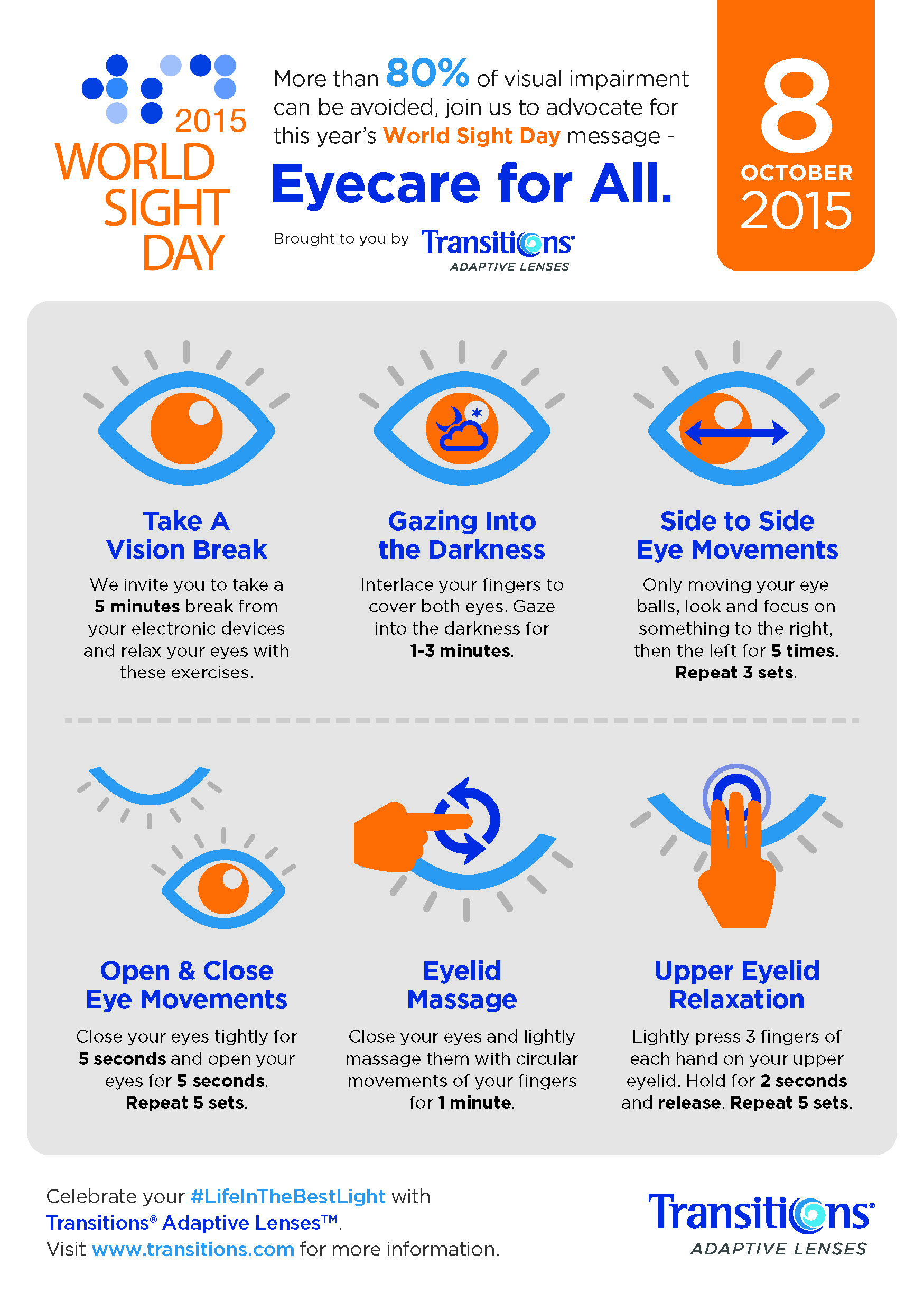 Celebrate World Sight Day 5 Eye Exercises To Improve Your Vision