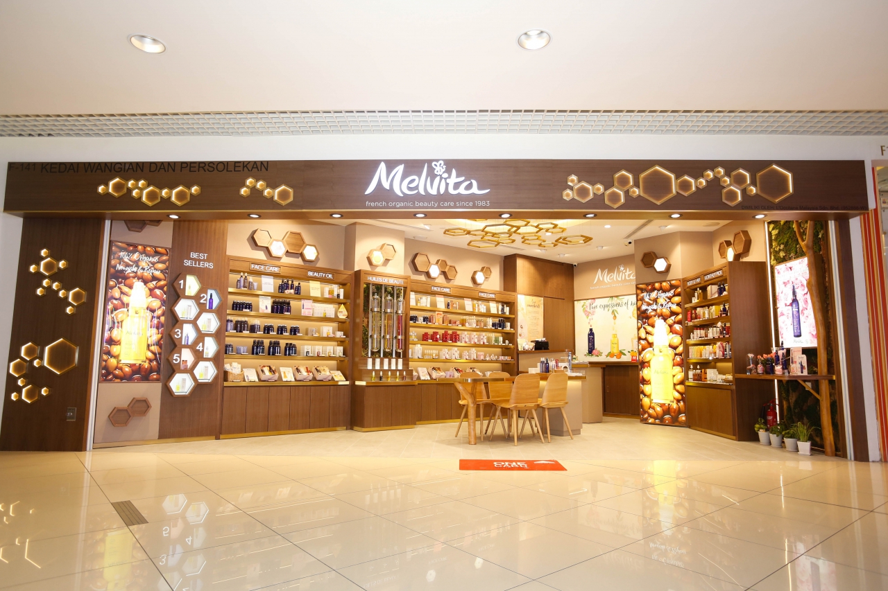 Melvita 1 Utama New Store Takes Inspiration From The Bees | Pamper.My