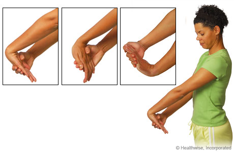 Desk Yoga-Wrist Stretch | Pamper.My