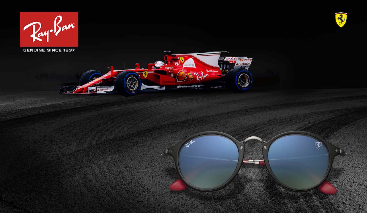 Ray-Ban Introduces Exclusive Eyewear Collection for Scuderia Ferrari ...
