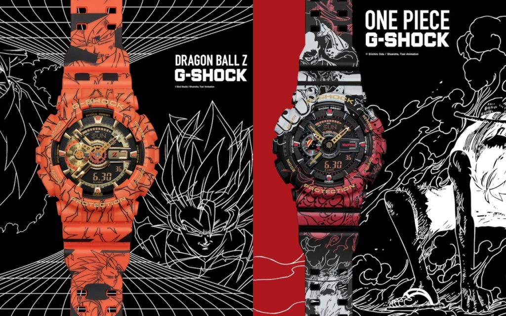 Casio Releases G-SHOCK Collaboration Models with Japanese TV Anime ...