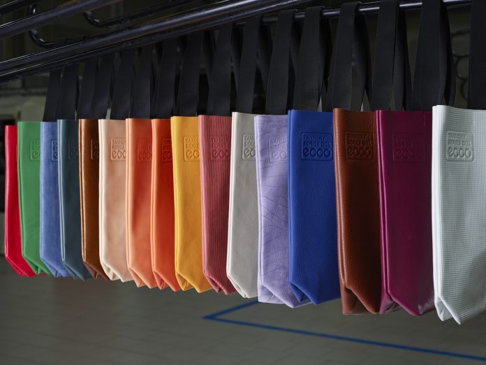 ECCO Debuts A Collection of Shopper Bags Crafted From Upcycled Leather ...