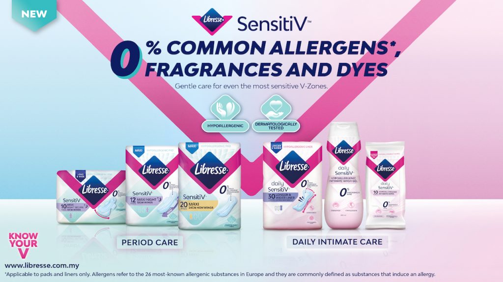 Libresse® SensitiV™ is Malaysia's First Hypoallergenic-Certified ...