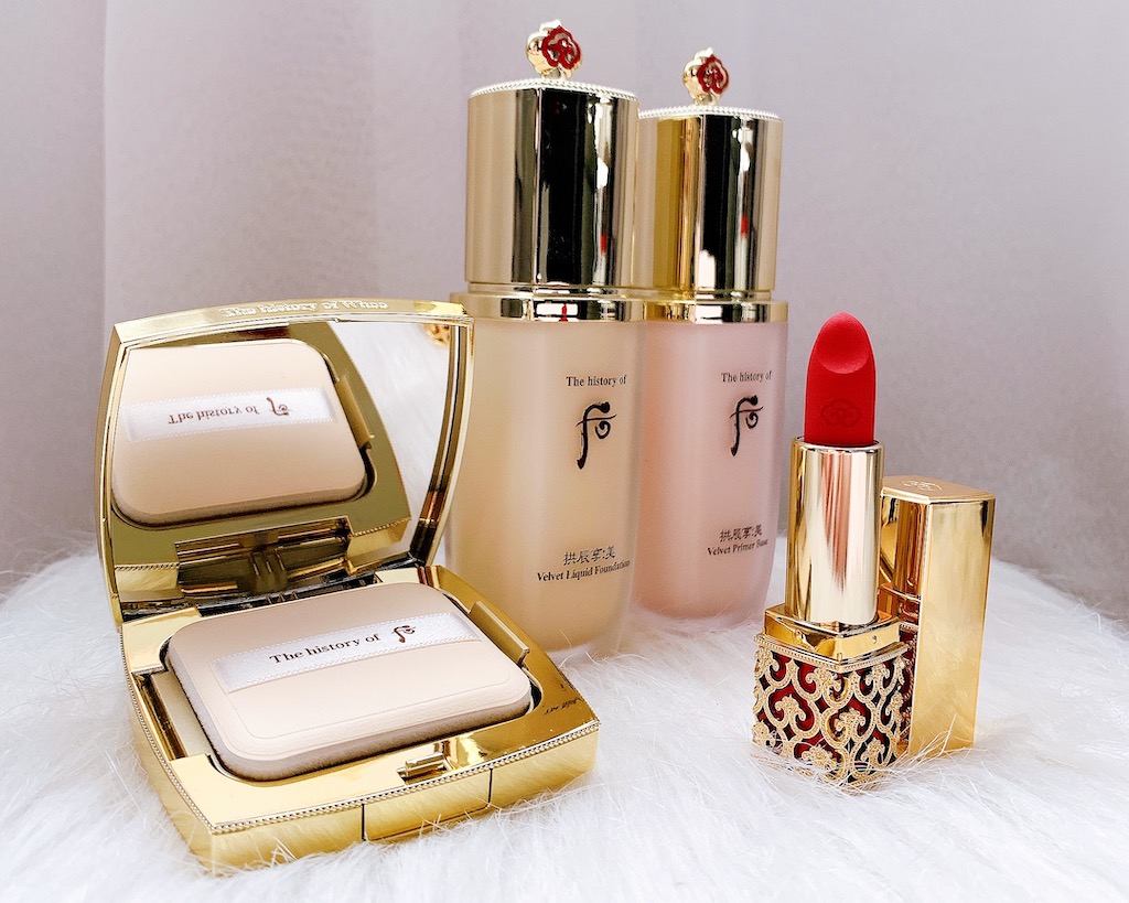 The History of Whoo's Gongjinhyang:Mi Velvet Make Up Line is Luxurious ...