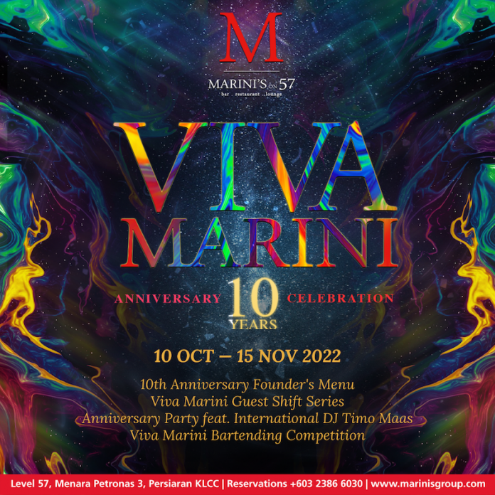 Marini’s on 57 Celebrates 10th Anniversary with a Special Curated ...
