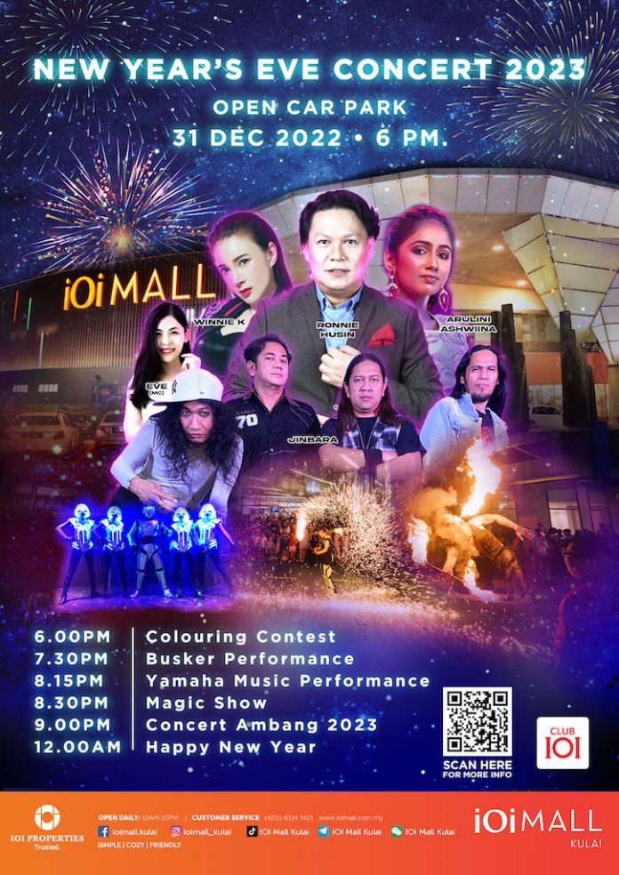 Countdown Celebrations Happening at IOI Malls in Malaysia | Pamper.My