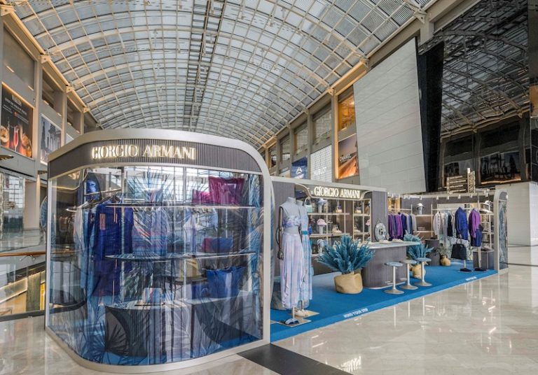Giorgio Armani Mare 2023 Pop-Up Store Opens at Marina Bay Sands | Pamper.My