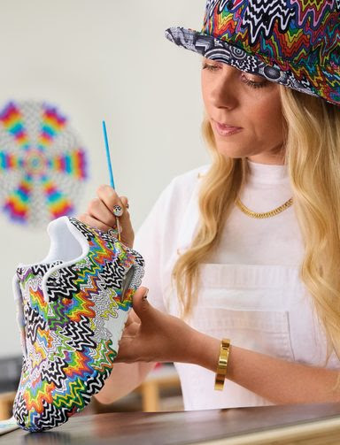Skechers and Jen Stark Collaborate on Limited-Edition Footwear ...
