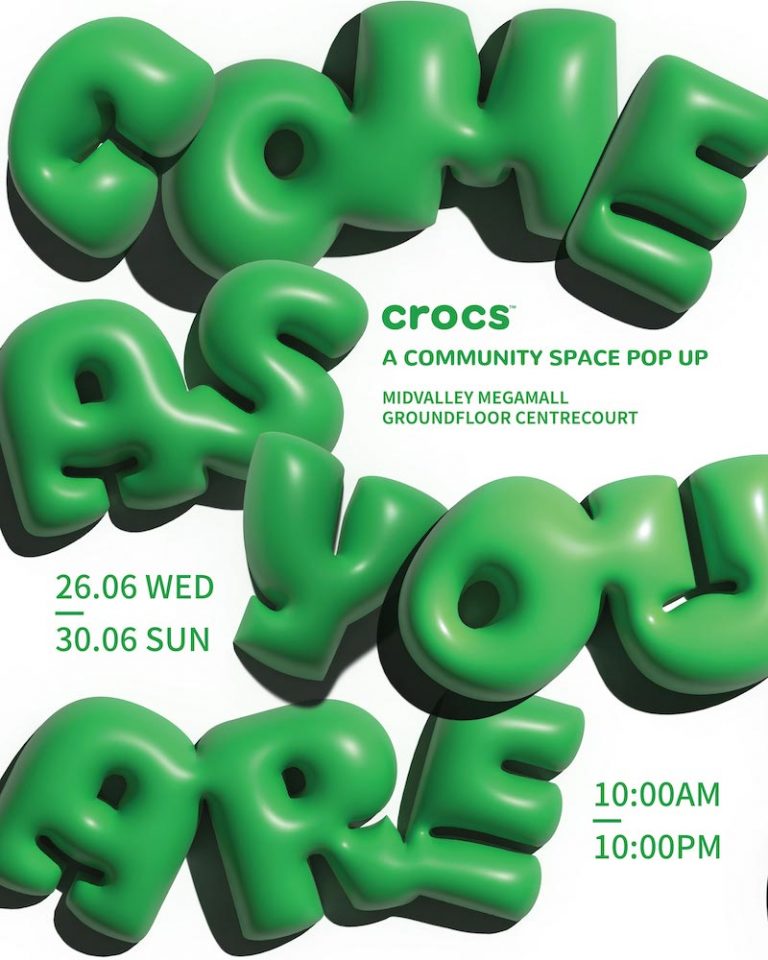 Mark Your Calendars! Crocs Pop-Up at Mid Valley Megamall KL from June ...